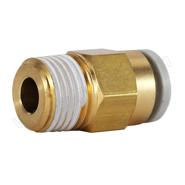SMC KQ2系列直通接头 KQ2H06-01AS 黄铜接头 快插接口6mm 外螺纹Rc1/8 1个【多少钱 规格参数 图片 采购】-震坤行