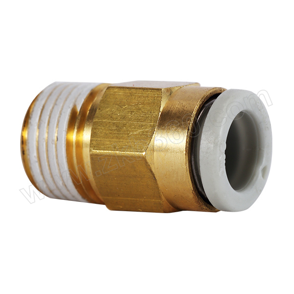 SMC KQ2系列直通接头 KQ2H06-01AS 黄铜接头 快插接口6mm 外螺纹Rc1/8 1个【多少钱 规格参数 图片 采购】-震坤行