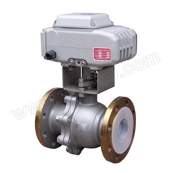 TT/天泰 电动球阀 Q941F-16C DN80 法兰连接接口 碳钢阀体 DC380V 公称压力16bar 1台【多少钱 规格参数 图片 采购】-震坤行