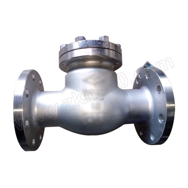 YUANDA/远大阀门 H44W系列旋启止回阀 H44W-25P-DN80 法兰连接接口 不锈钢阀体 公称压力25bar 1台【多少钱 规格参数 图片 采购】-震坤行